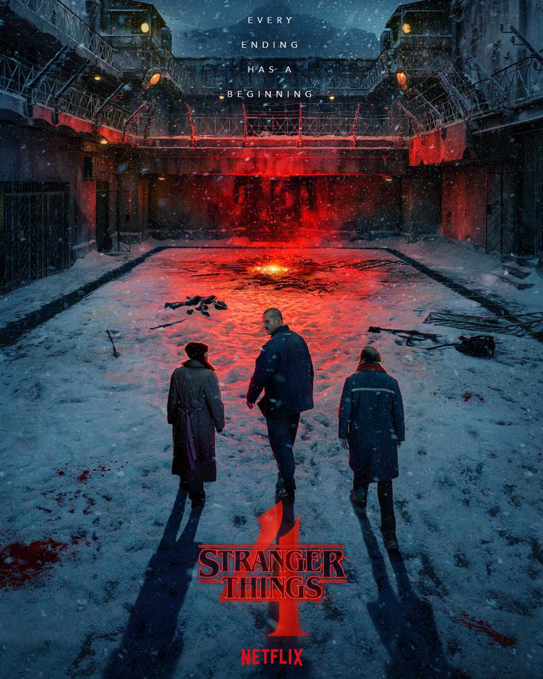 Netflix comparte el primer póster de Stranger Things 4