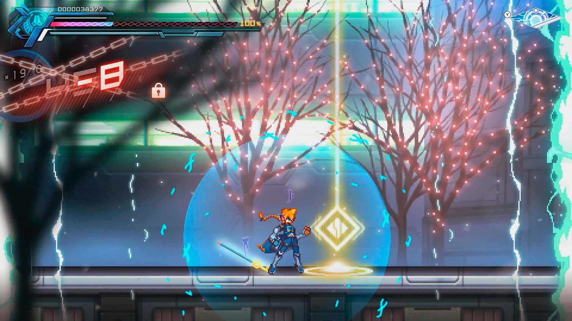 Análisis de Azure Striker GUNVOLT 3 - Xbox Series X