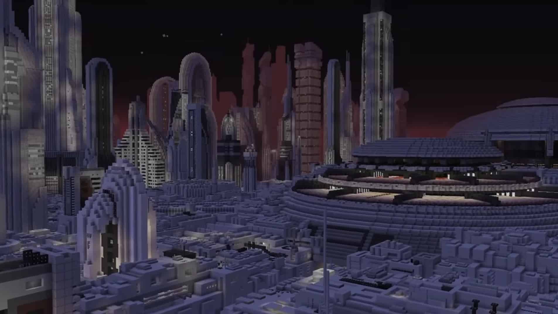 Fan recrea legendarios escenarios de Star Wars en Minecraft