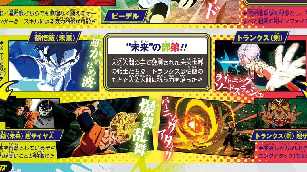 Gohan y Trunks del futuro confirman su aparición en Dragon Ball ...