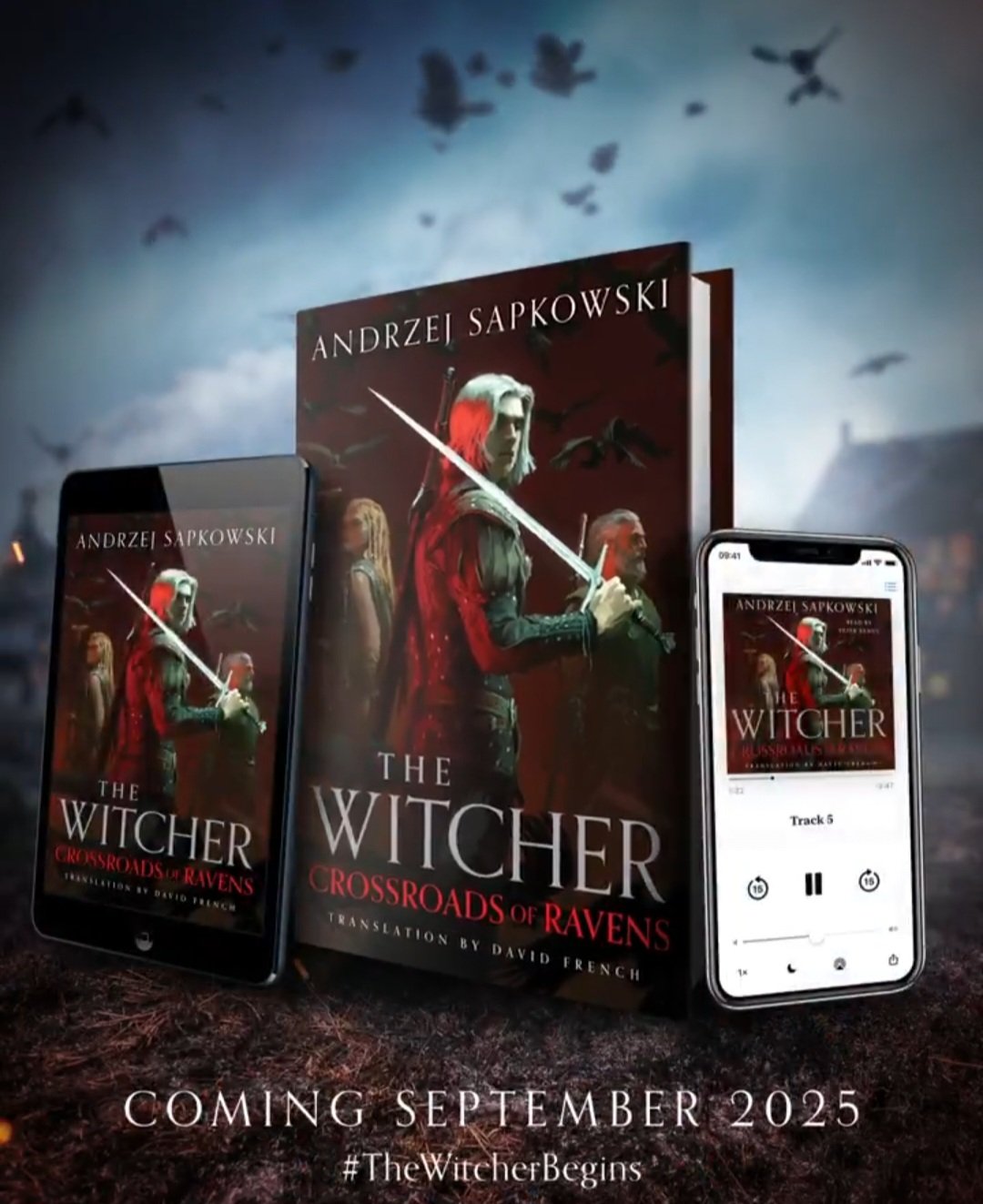 El nuevo libro de The Witcher ya tiene portada oficial en inglés ...