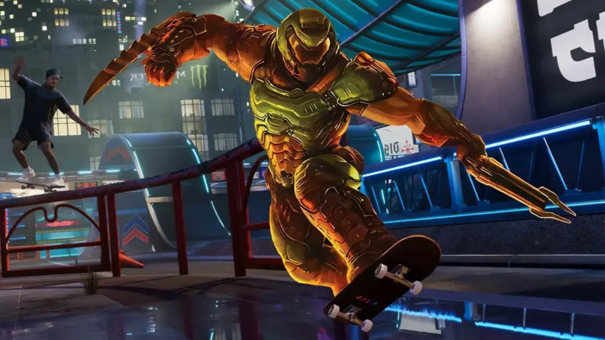 El Doom Slayer se pasa al skate en Tony Hawk’s Pro Skater 3+4: así ...